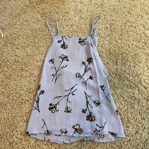 Tops | Pastel Purple Open Back Top | Poshmark